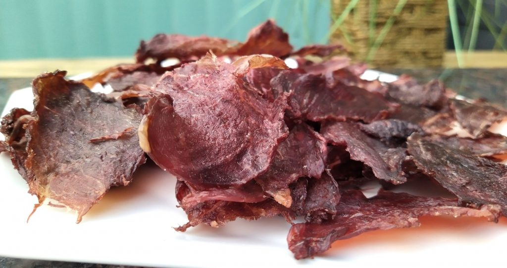 Beef Crisps //Protermas Snacks - meat crisps and meat powder